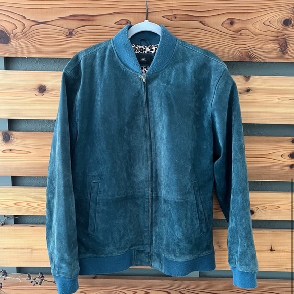 Obey | Jackets & Coats | Obey 0 Suede Leather Jacket | Poshmark